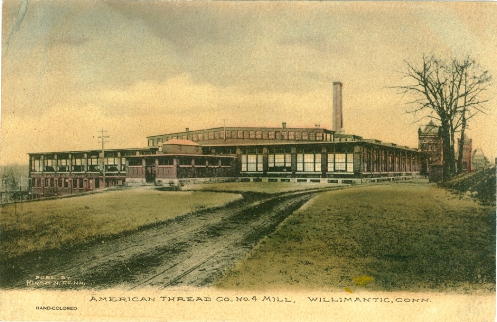 Postcards - American Thread Co. Willimantic - Museum of Connecticut History